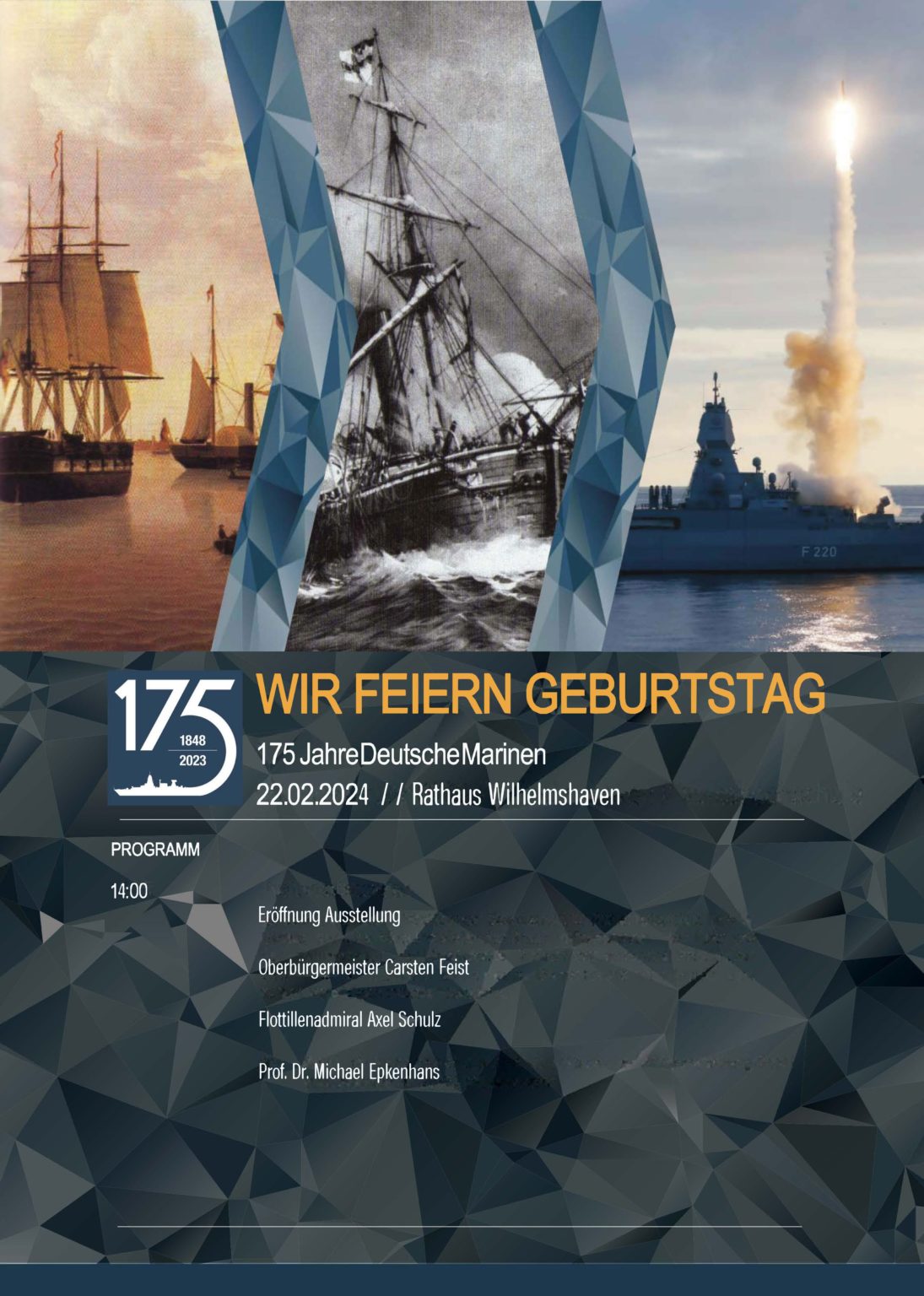 DMM | Wir feiern Geburtstag. 175 JahreDeutscheMarinen